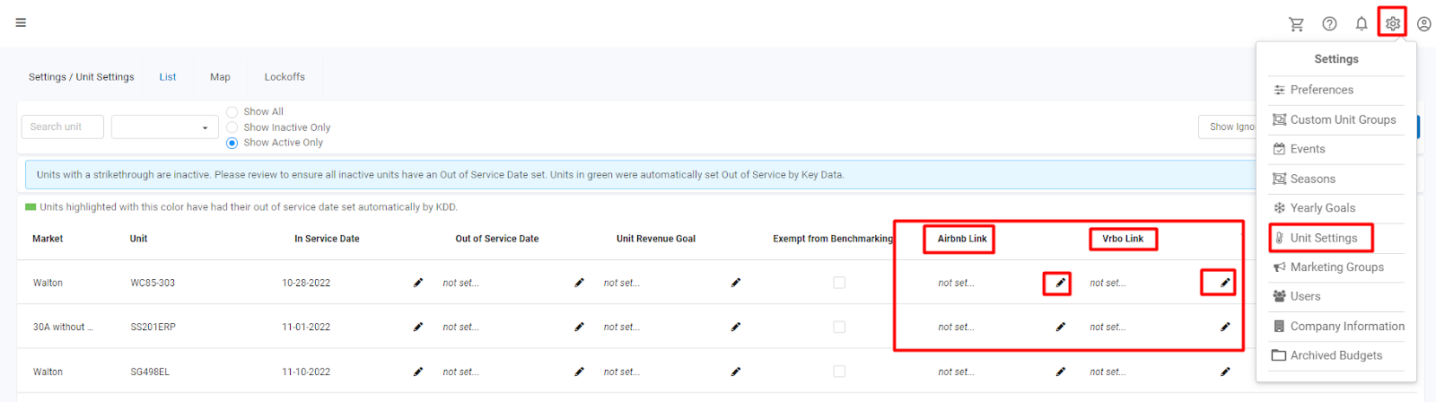 Where do I upload my OTA links?
